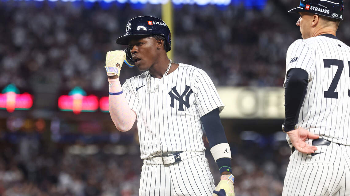 Royals fans mercilessly boo Yankees’ Jazz Chisholm at ALDS | Kansas ...