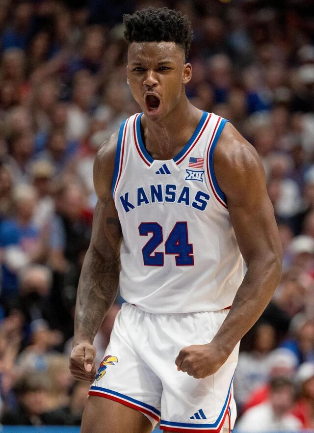 How KJ Adams sparked KU basketball to victory over Texas | Kansas City Star