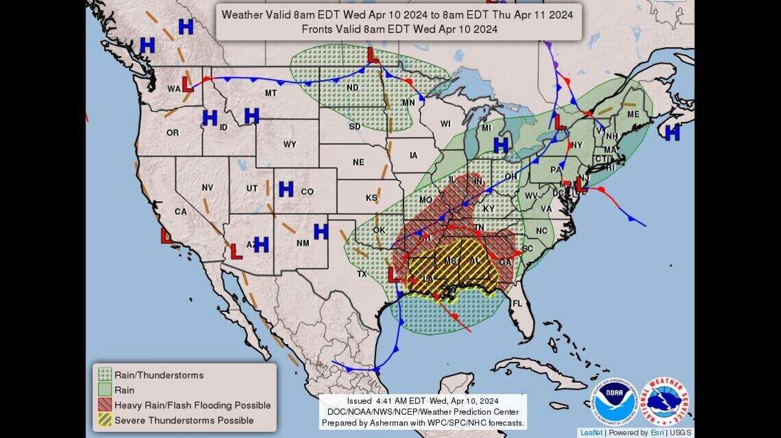 Rain showers possible in parts of the Kansas City area | Kansas City Star