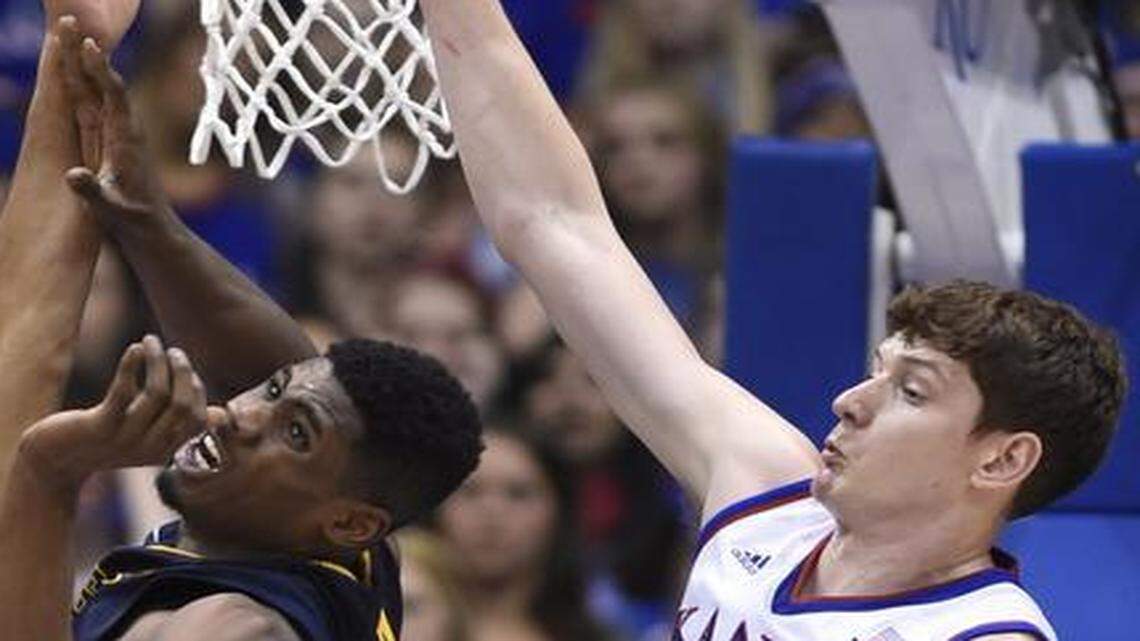 Backup Hunter Mickelson could play another big role Saturday for KU ...