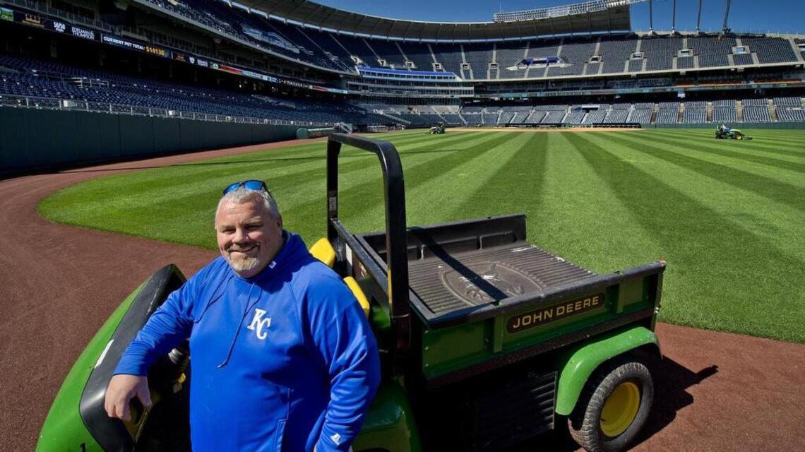 Royals groundskeeper Trevor Vance has special KC connection | Kansas ...