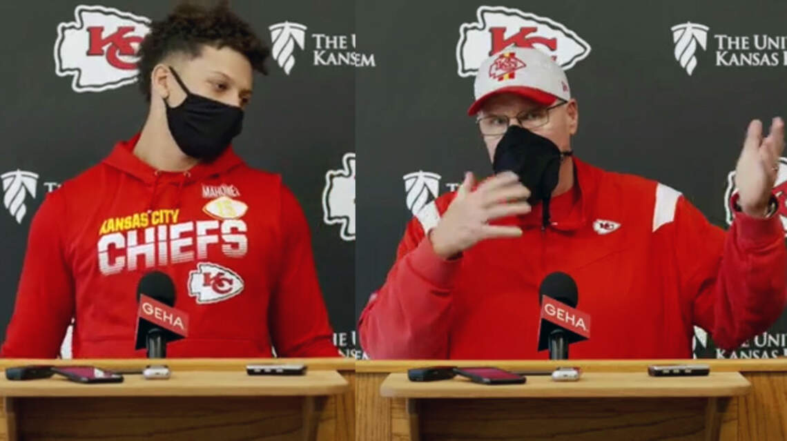 Why KC Chiefs’ Andy Reid, Patrick Mahomes wearing masks | Kansas City Star